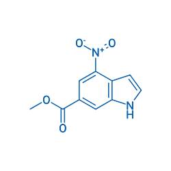 methyl 4-nitro-1h-indole-6-car... - 1000343-62-3 [Building Blocks ...